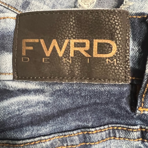 Fwrd Denim | Jeans | Fwrd Denim Mens Acid Wash Distressed Motto Denim ...